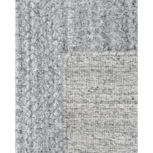 Dakota Fields Handmade Hand-Knotted Gray Rug & Reviews | Wayfair