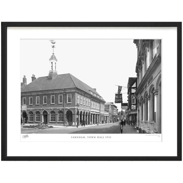 The Francis Frith Collection Farnham, Town Hall 1935 by Francis Frith ...