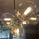 Wrought Studio™ Holmesfield 16 - Light Dimmable Bubble Glass Sputnik ...