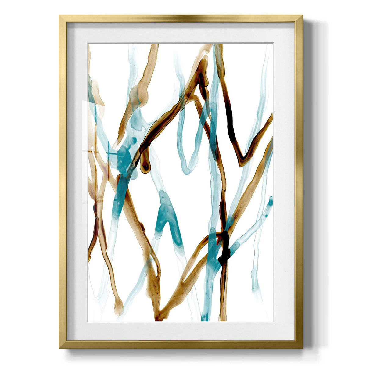 Winston Porter Pastel Splotches II Framed On Paper Print | Wayfair