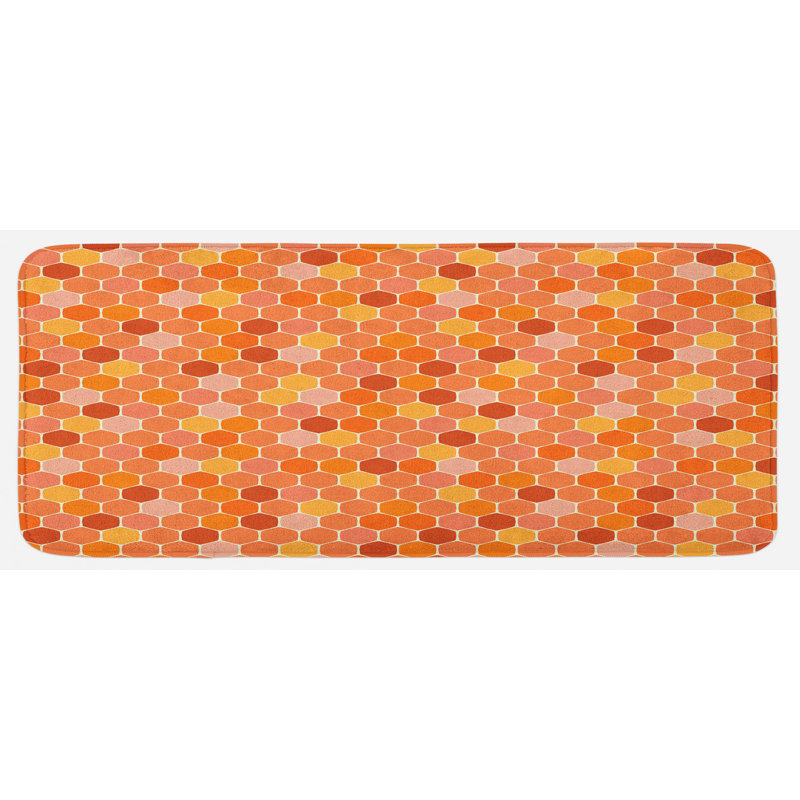 East Urban Home Bee Kitchen Mat | Wayfair