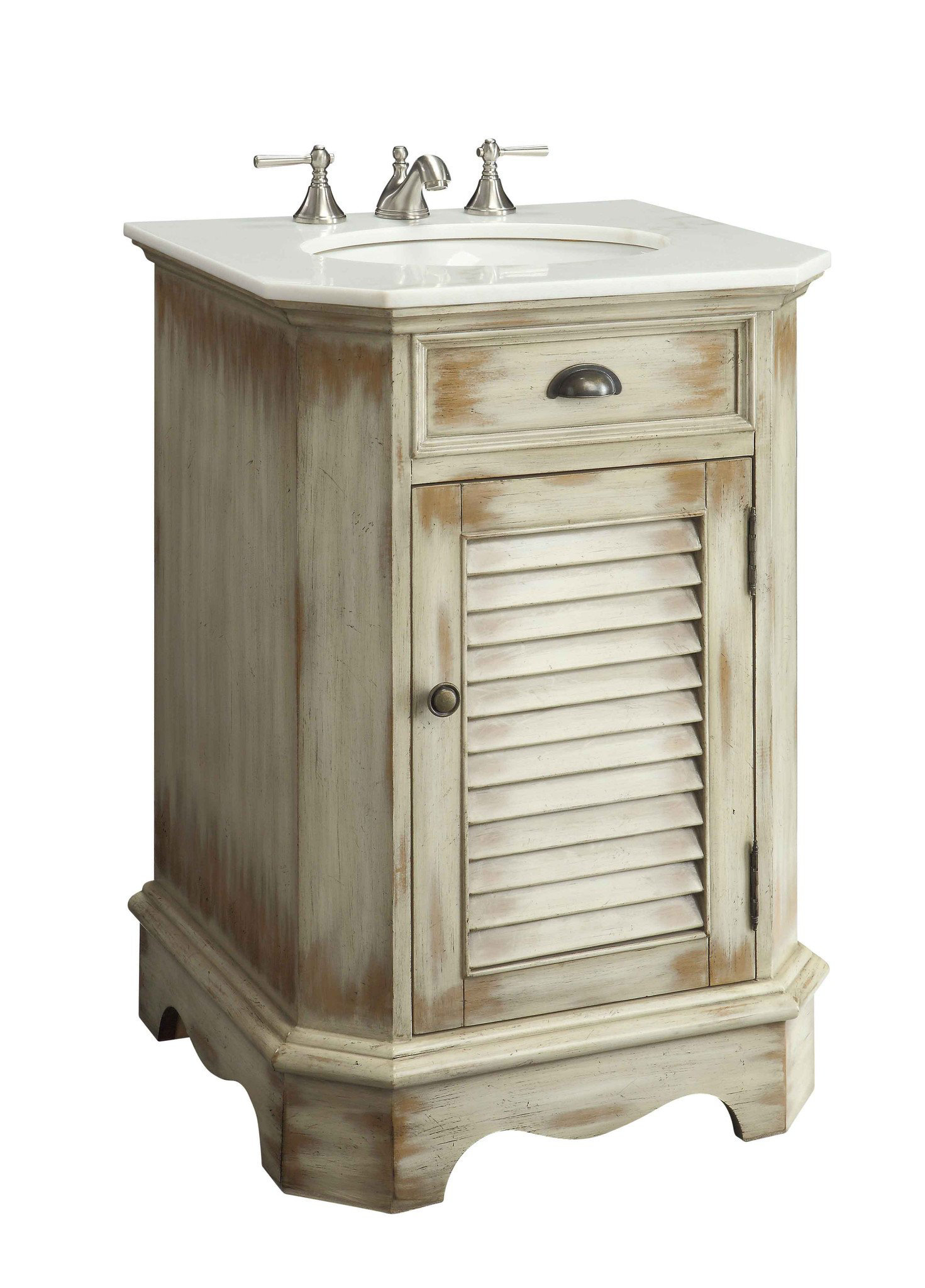 Highland Dunes Britni 24" Single Bathroom Vanity Set & Reviews | Wayfair