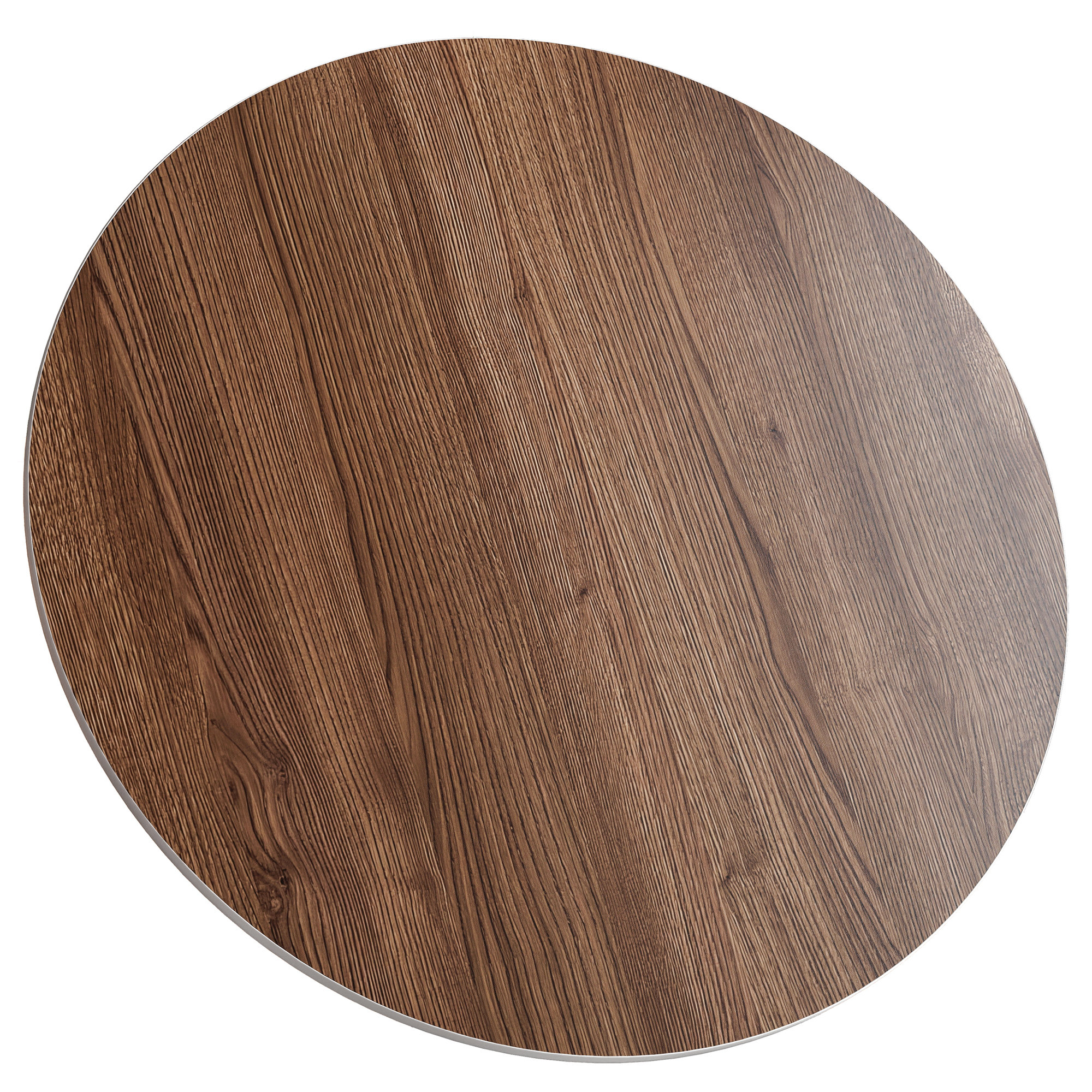 IBYAIH Round Sintered Stone Wood Grain Table Top | Wayfair