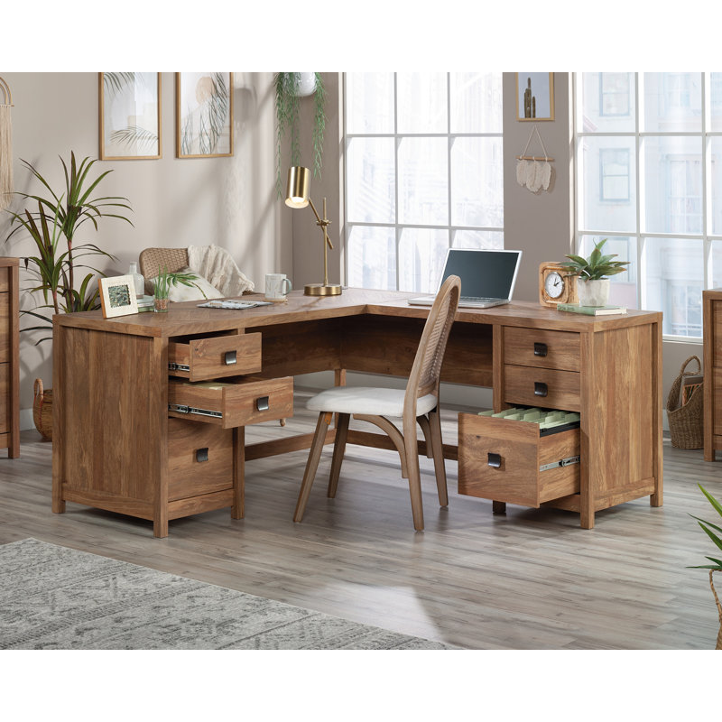 Crafters and Weavers Cannery Bridge L Desk | Wayfair