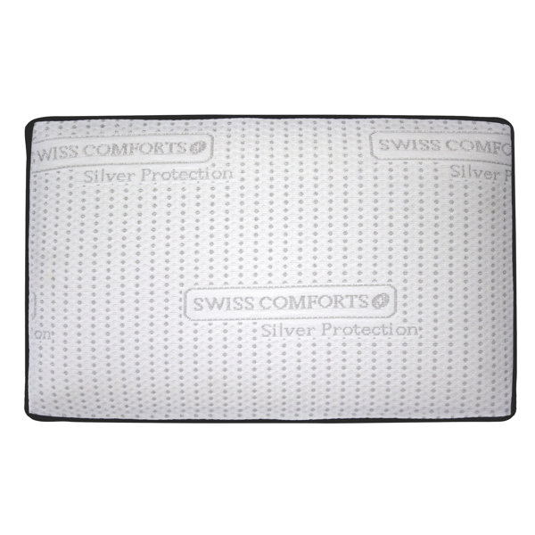 Swiss Comforts Silver Memory Foam Standard Bed Pillow & Reviews | Wayfair