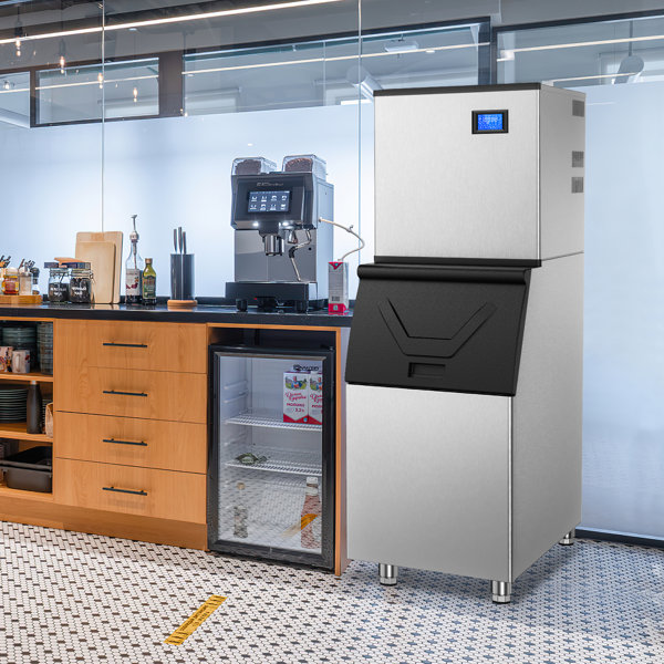 Tittla 22-inch 420 lb. /day Commercial Ice Maker , Air-cooled Stainless ...