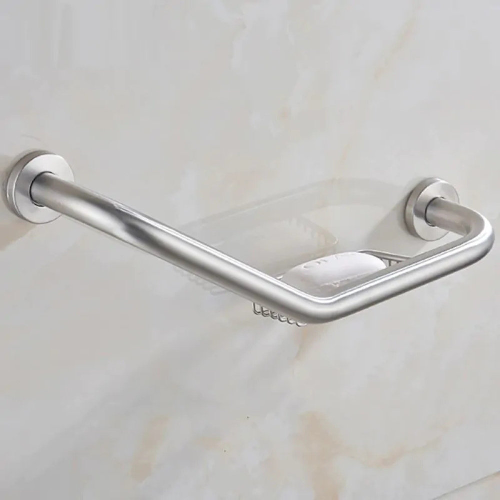Juno Showers Juno Brushed Shower Standing Handle Wall Mount Safety ...