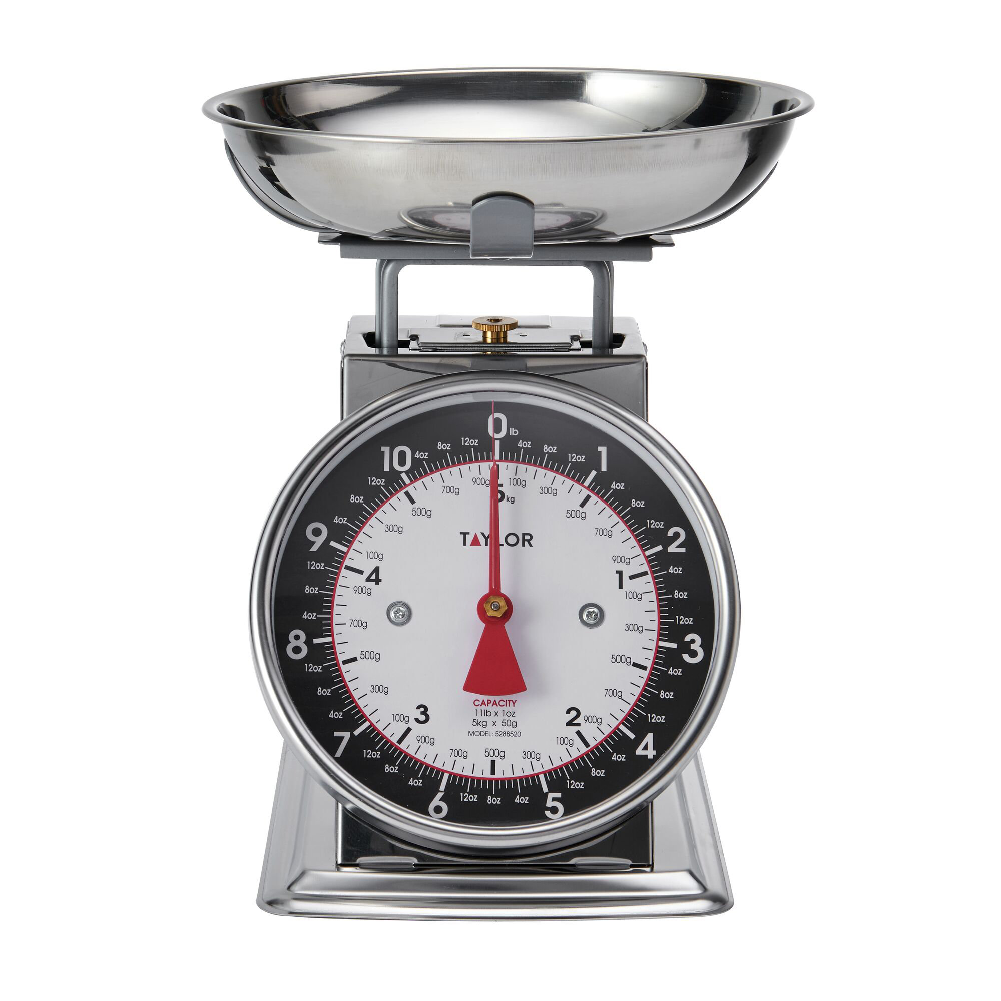 Taylor Mechanical Kitchen Weighing Food Scale Weighs Up To 11Lbs ...
