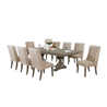 Gracie Oaks Dions 8 - Person Extendable Dining Set & Reviews | Wayfair