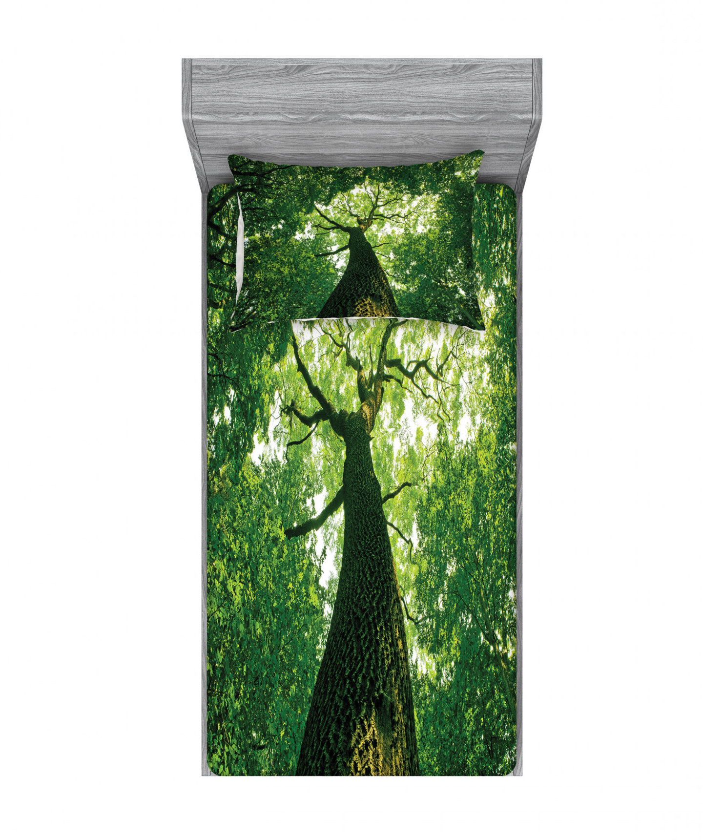 Ambesonne Forest Sheet Set | Wayfair