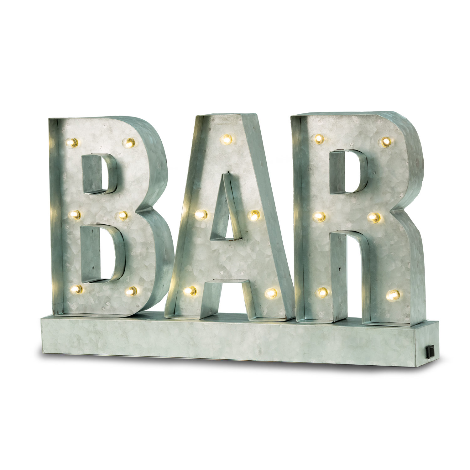 Williston Forge Bar LED Marquee Sign & Reviews | Wayfair