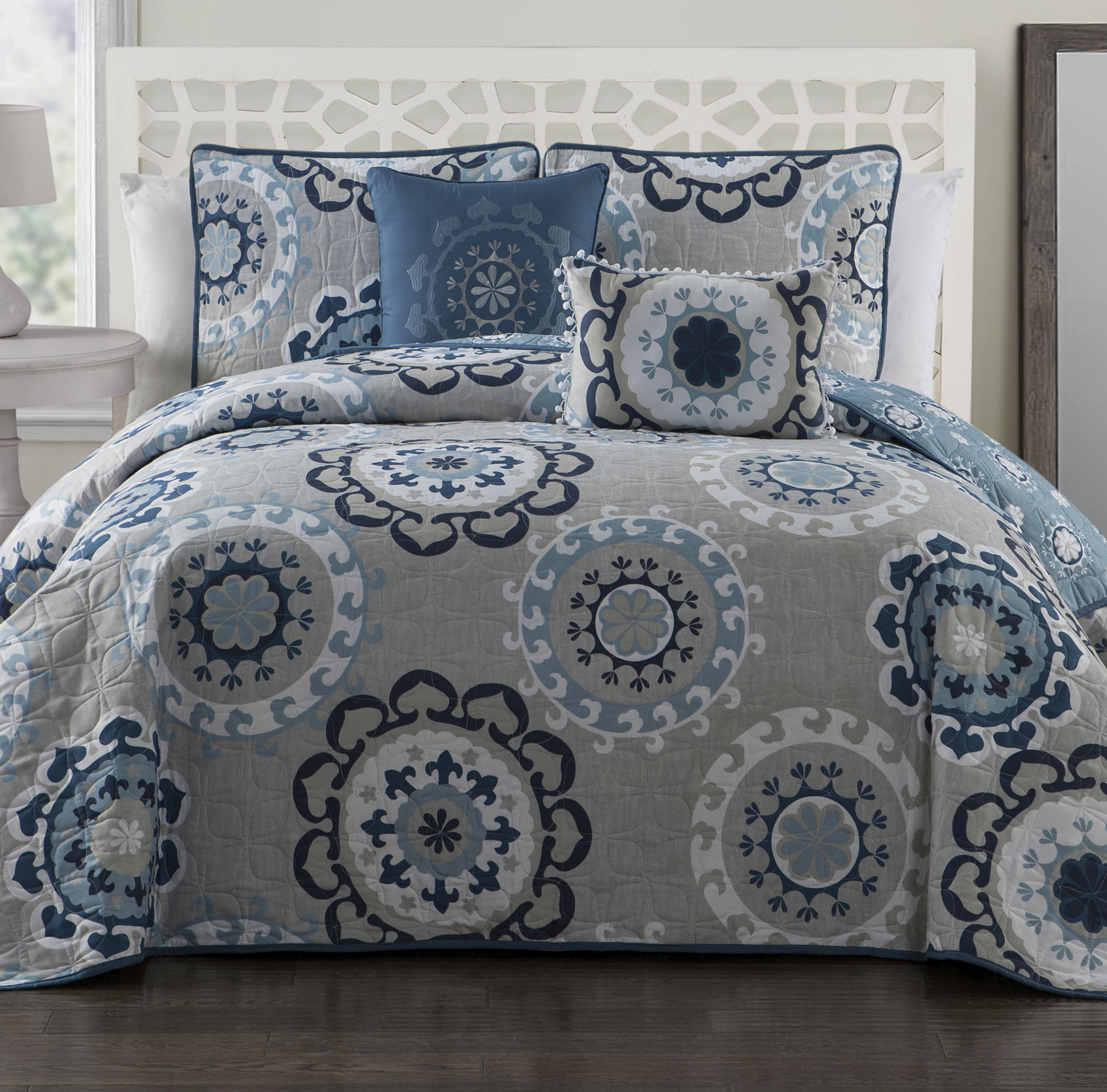 Avondale Manor Elsa 5-Piece Reversible Quilt Set & Reviews | Wayfair