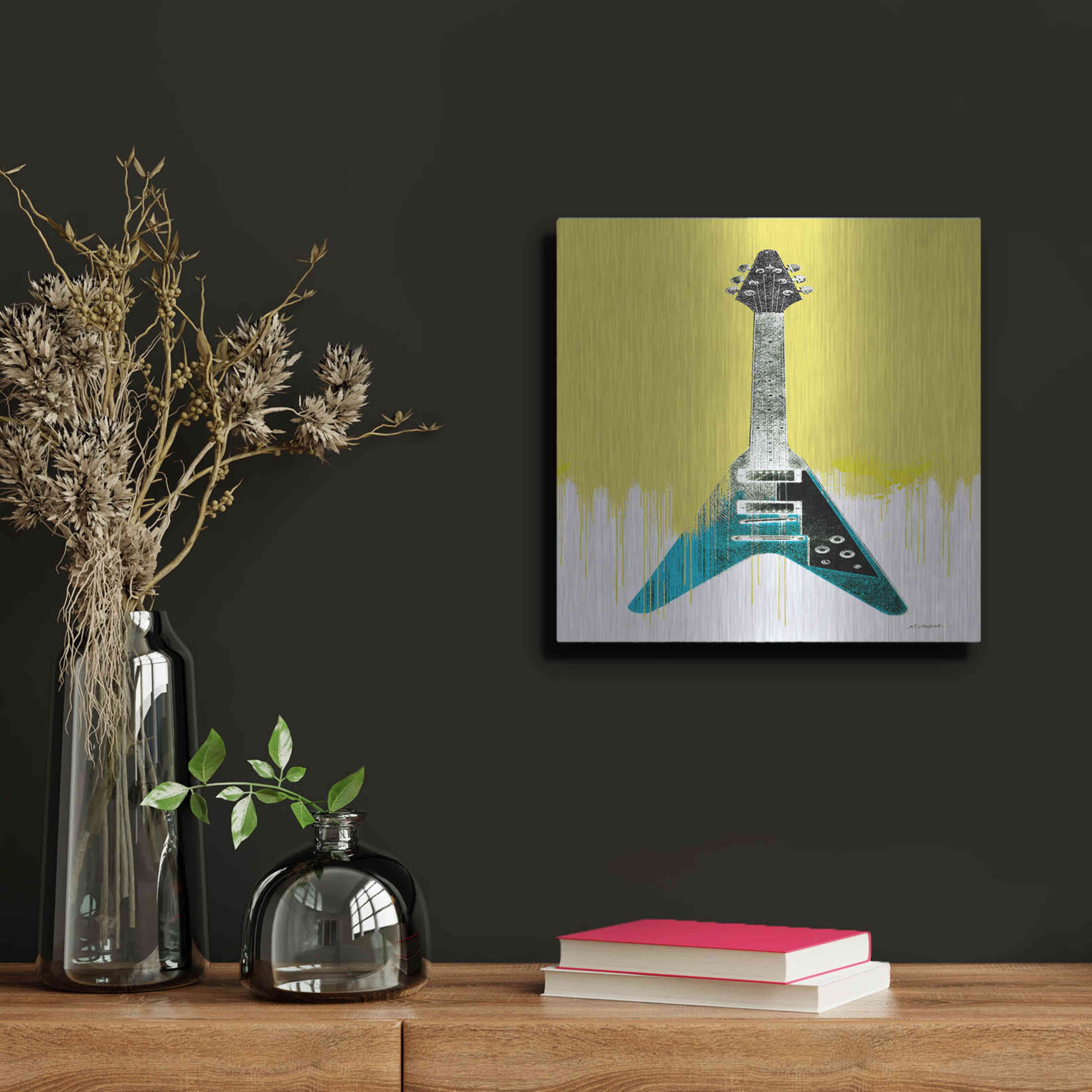 Ivy Bronx Garage Band III Paint' by Mike Schick, Metal Wall Art | Wayfair
