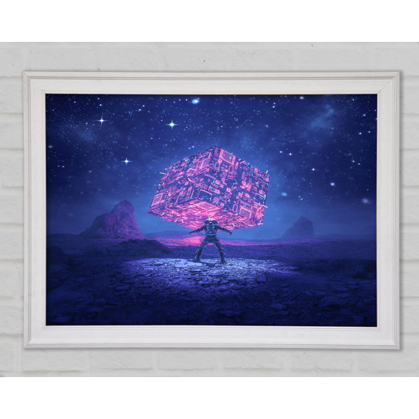 Ebern Designs Holding Up The Void - Print | Wayfair.co.uk