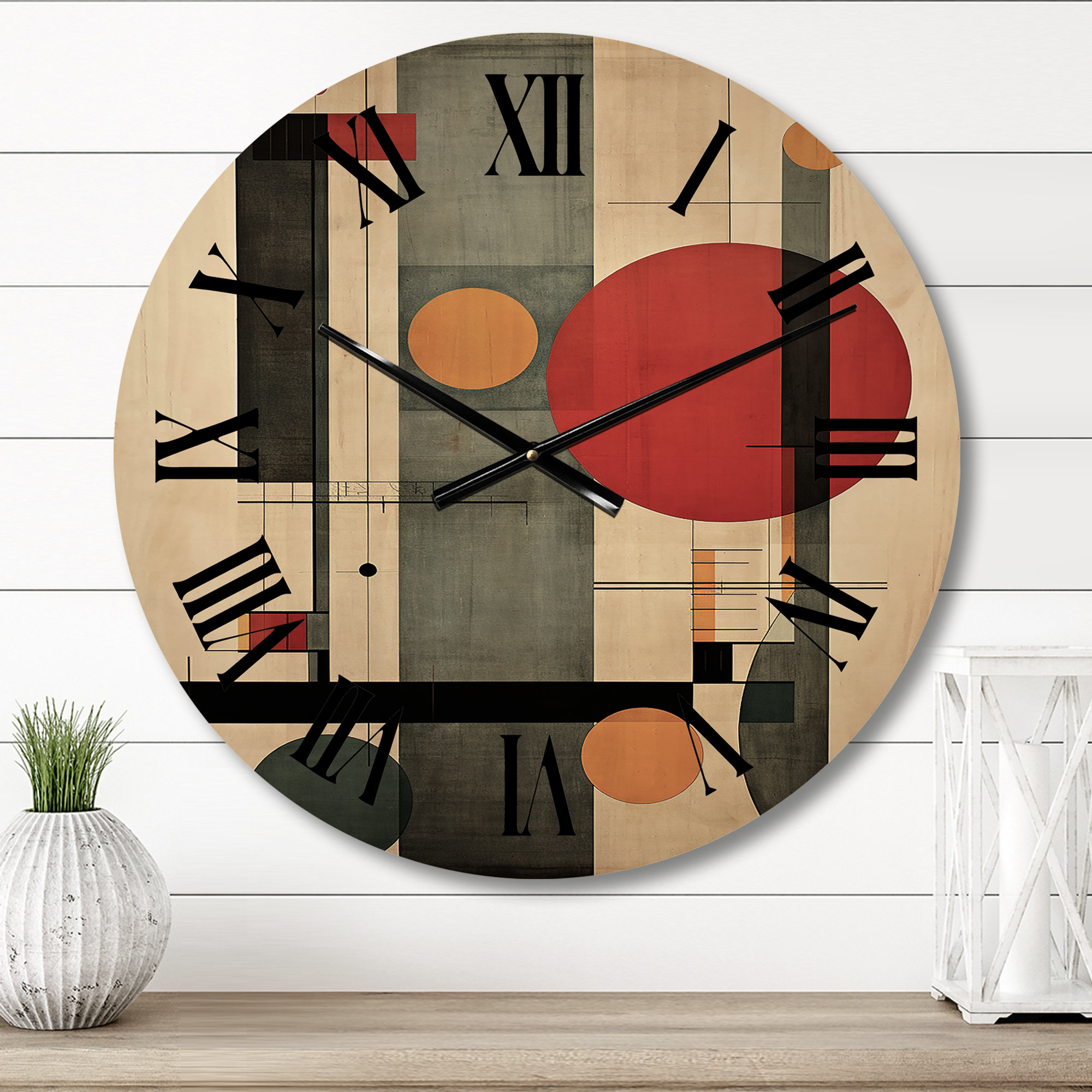 East Urban Home Distance of Dreams Vintage Geometry Retro Colors ...
