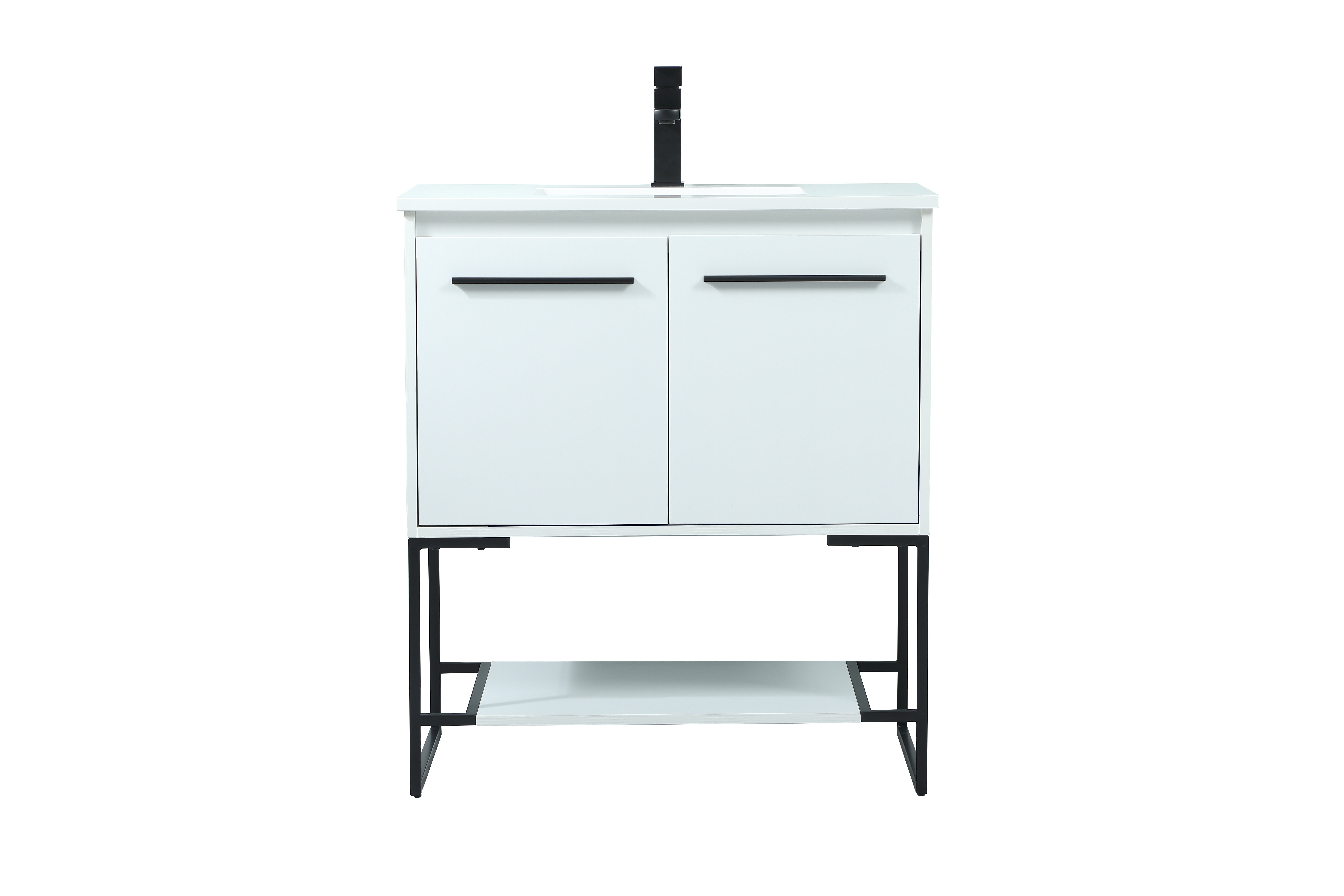 Mercury Row Rozell 30" Single Bathroom Vanity Set & Reviews - Wayfair ...