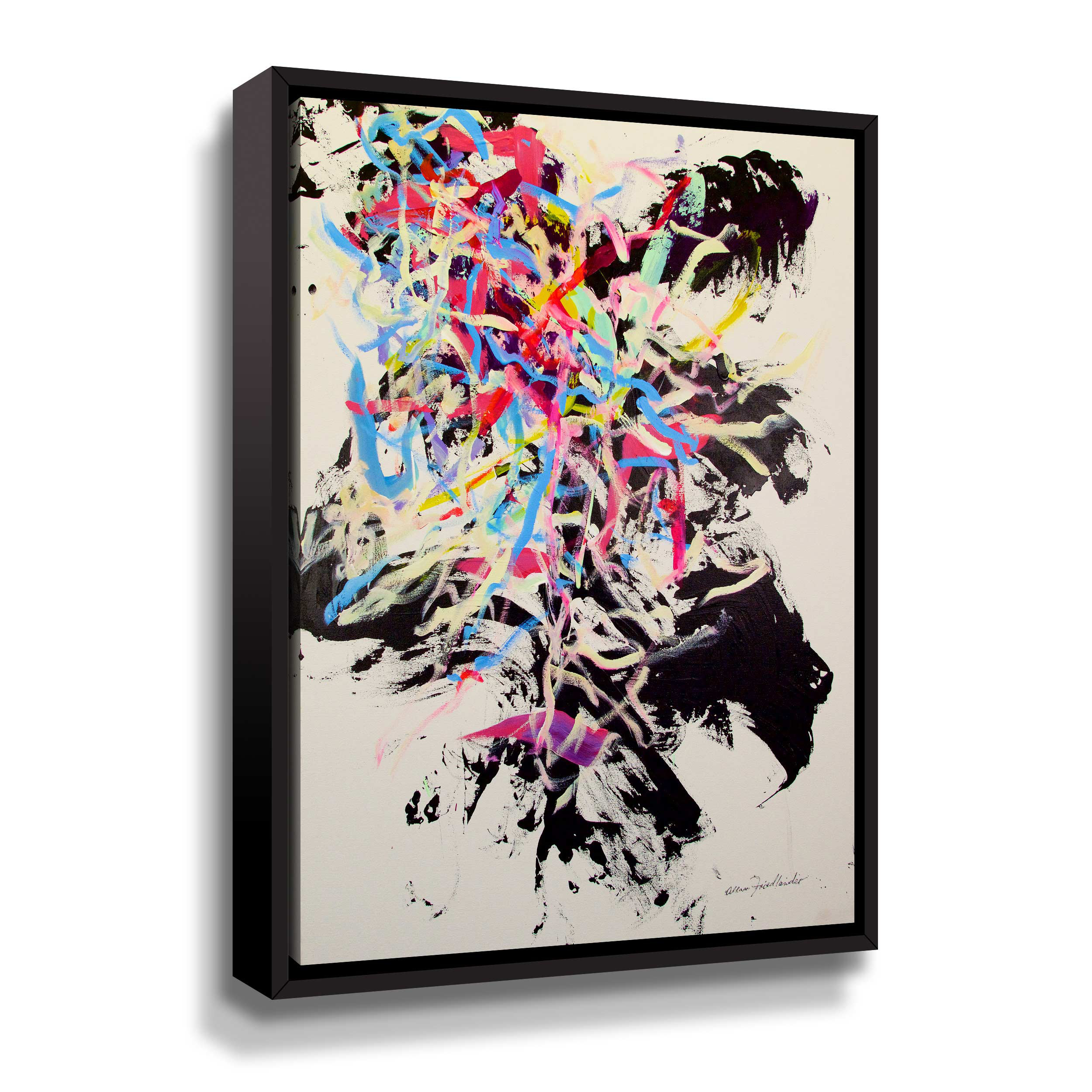 Wrought Studio Pinata - Floater Frame Print on Canvas - Wayfair Canada