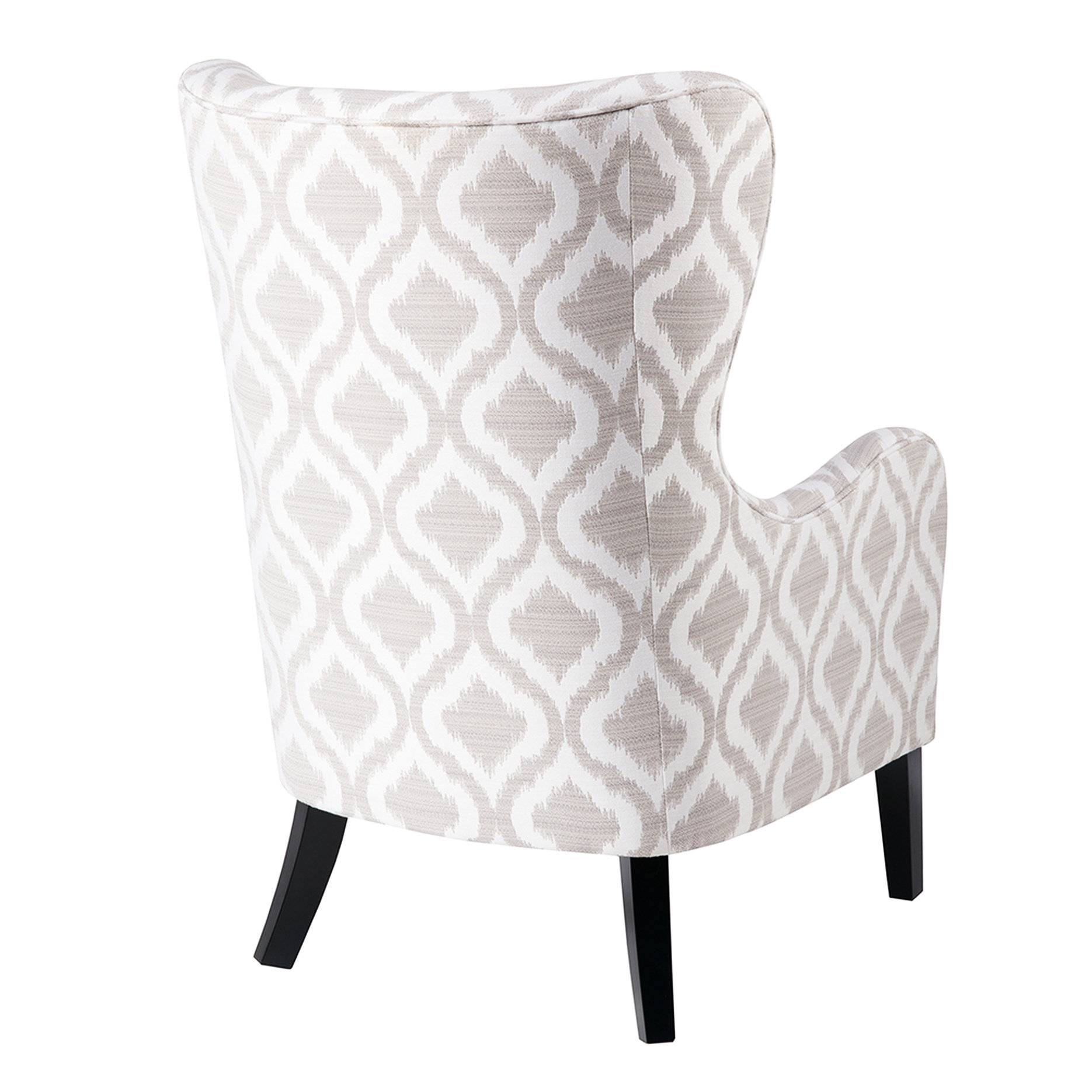 Wildon Home® Swoop Wingback Chair: High Foam Padding, Wing Back, Round ...