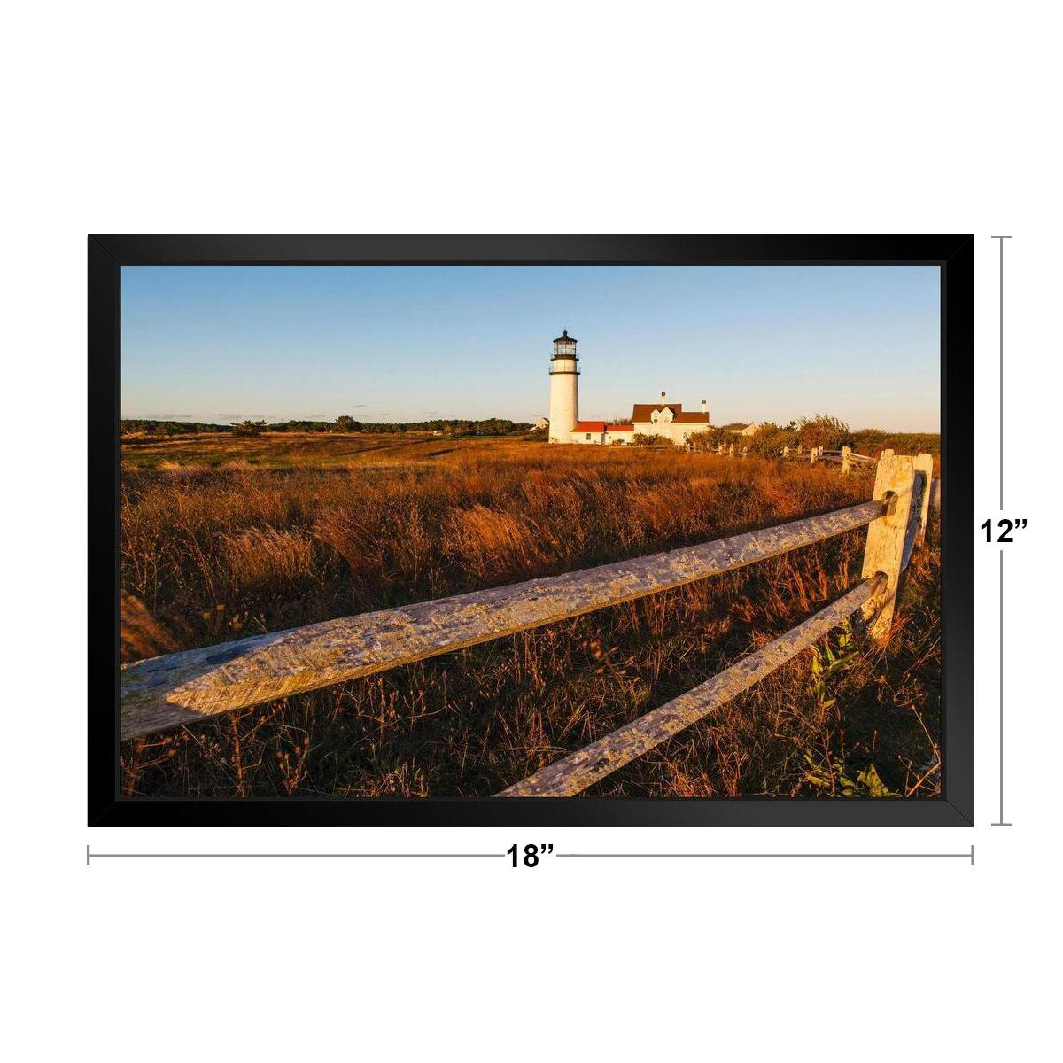 Breakwater Bay Highland Light Lighthouse North Truro Cape Cod National ...