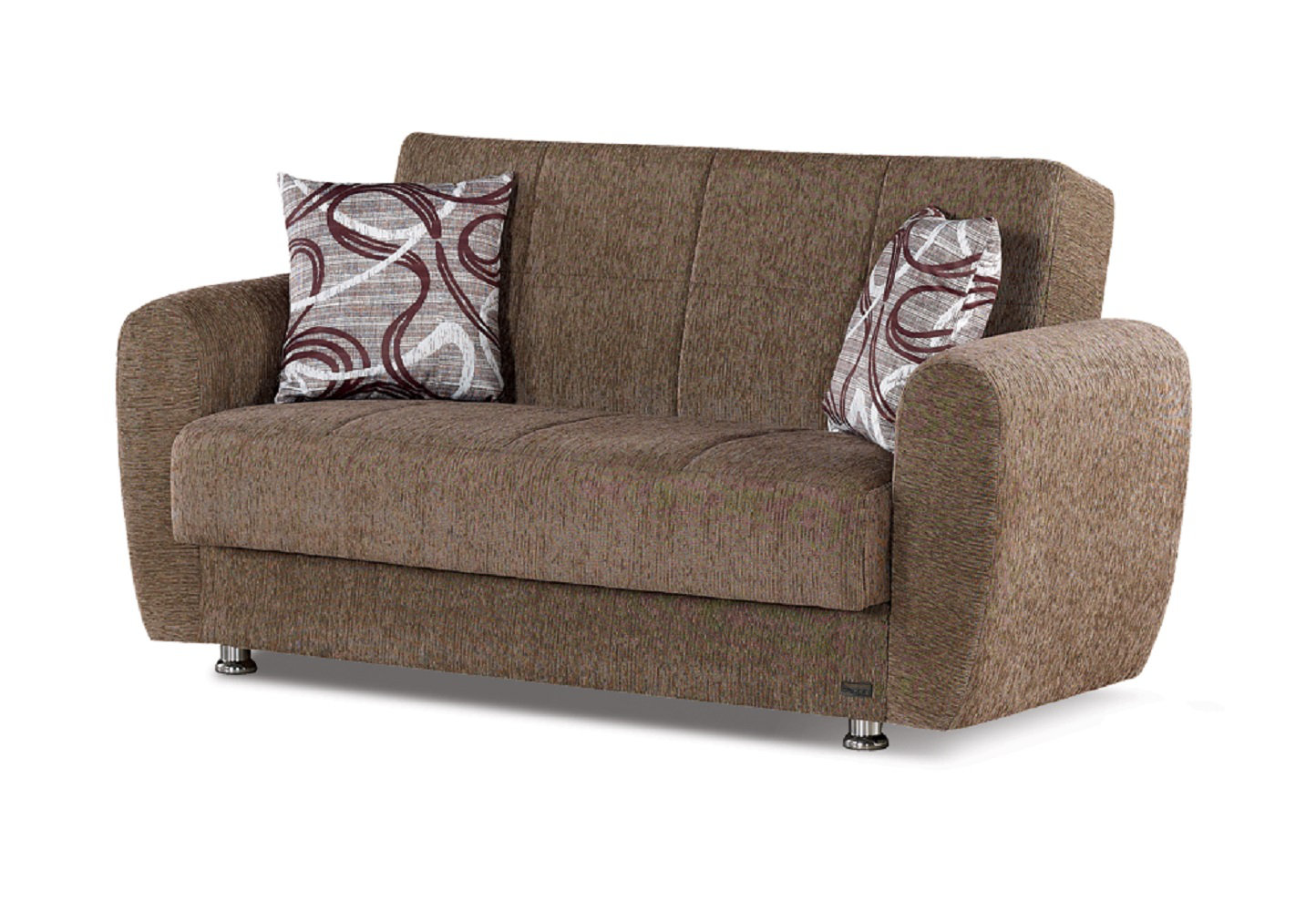 Beyan Signature Colorado 61" Linen Square Arm Loveseat & Reviews | Wayfair