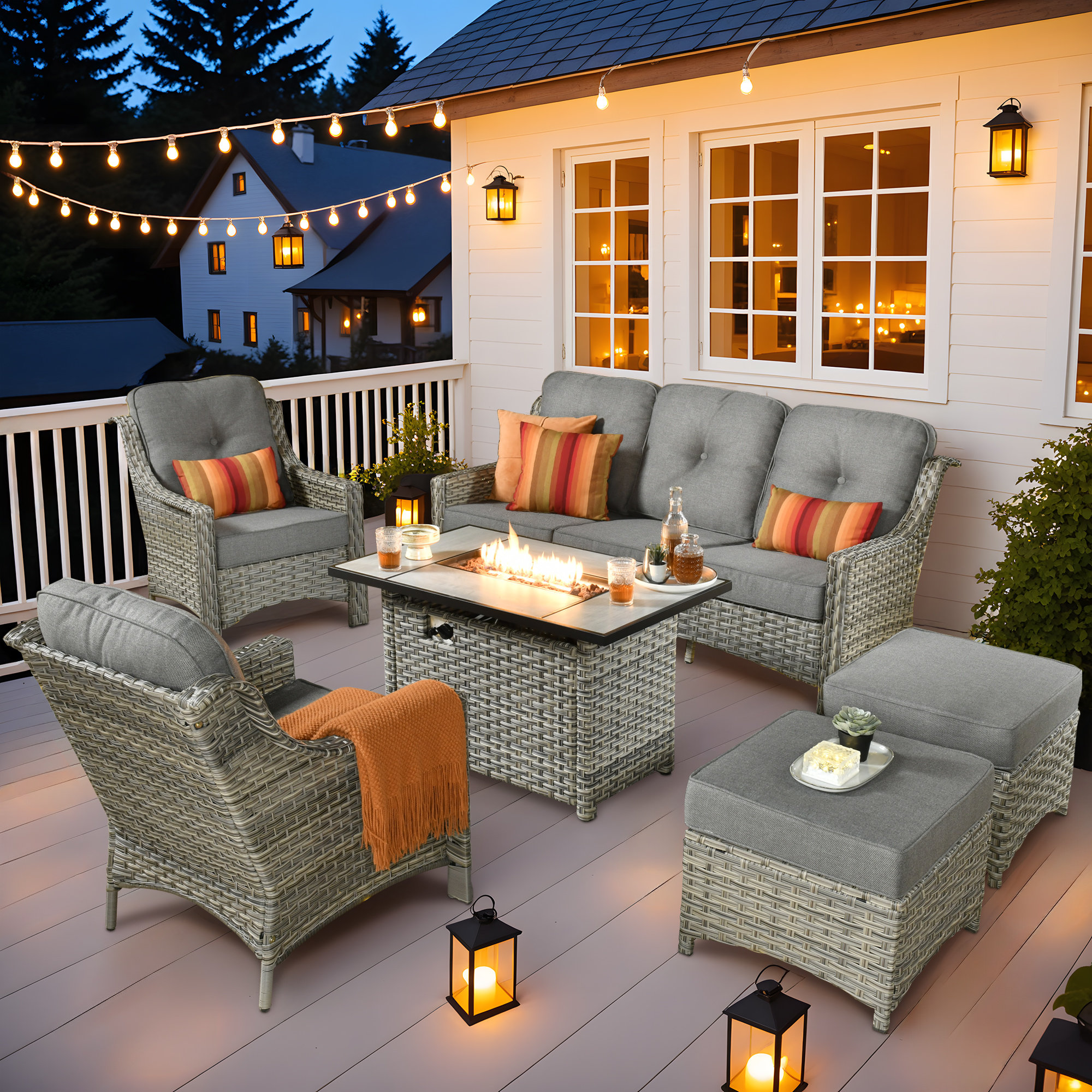 comfy patio sets