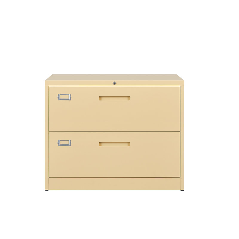 Latitude Run® 35.43'' Wide 2 -Drawer Steel File Cabinet & Reviews | Wayfair