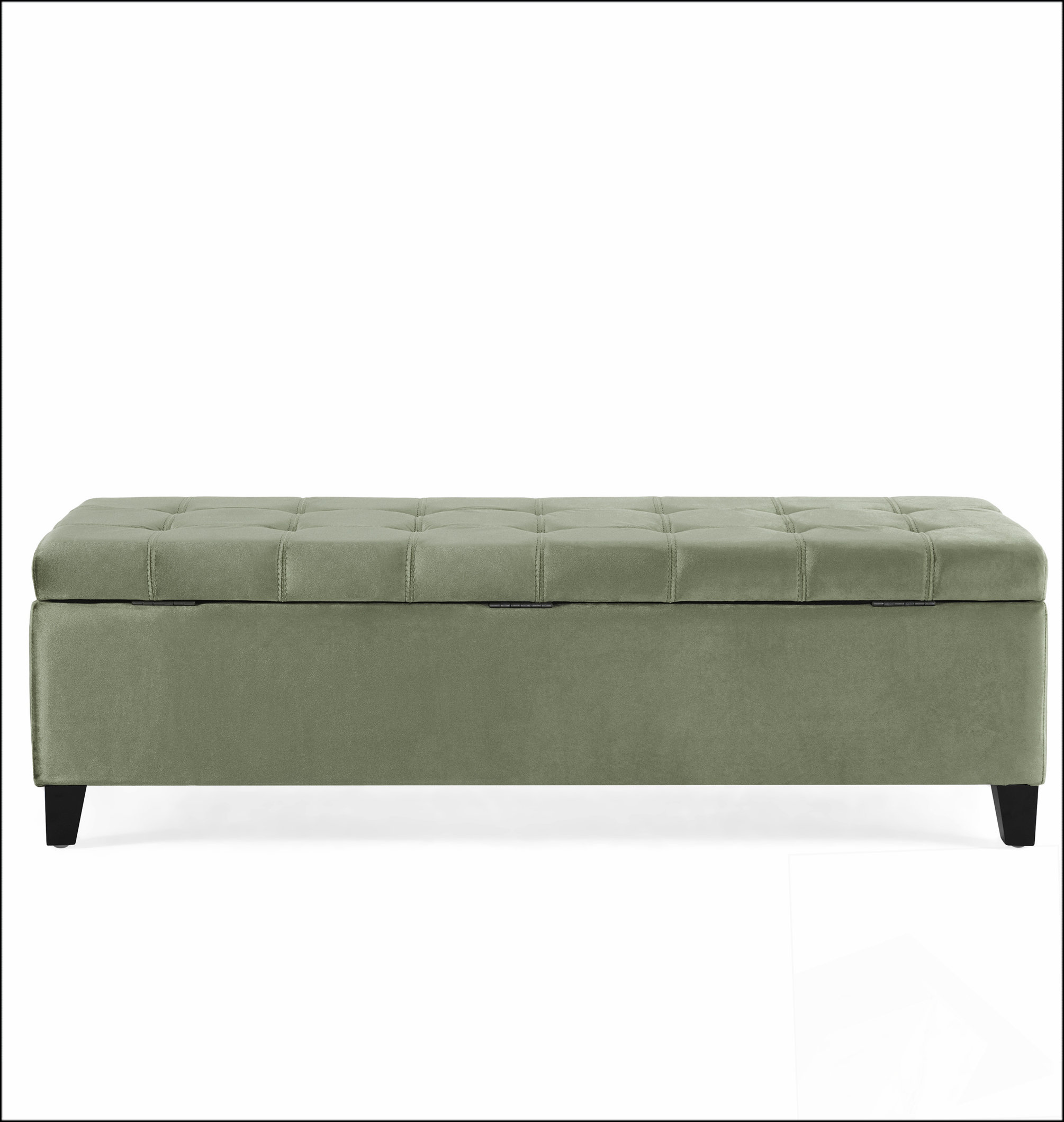 Red Barrel Studio® STORAGE OTTOMAN A solid basic framework, comfortable ...