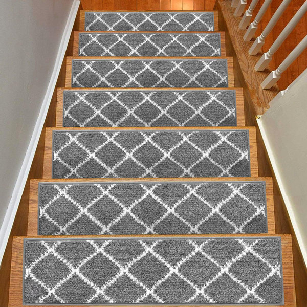 Latitude Run® Jahmiah Non-Slip Indoor Stair Tread | Wayfair