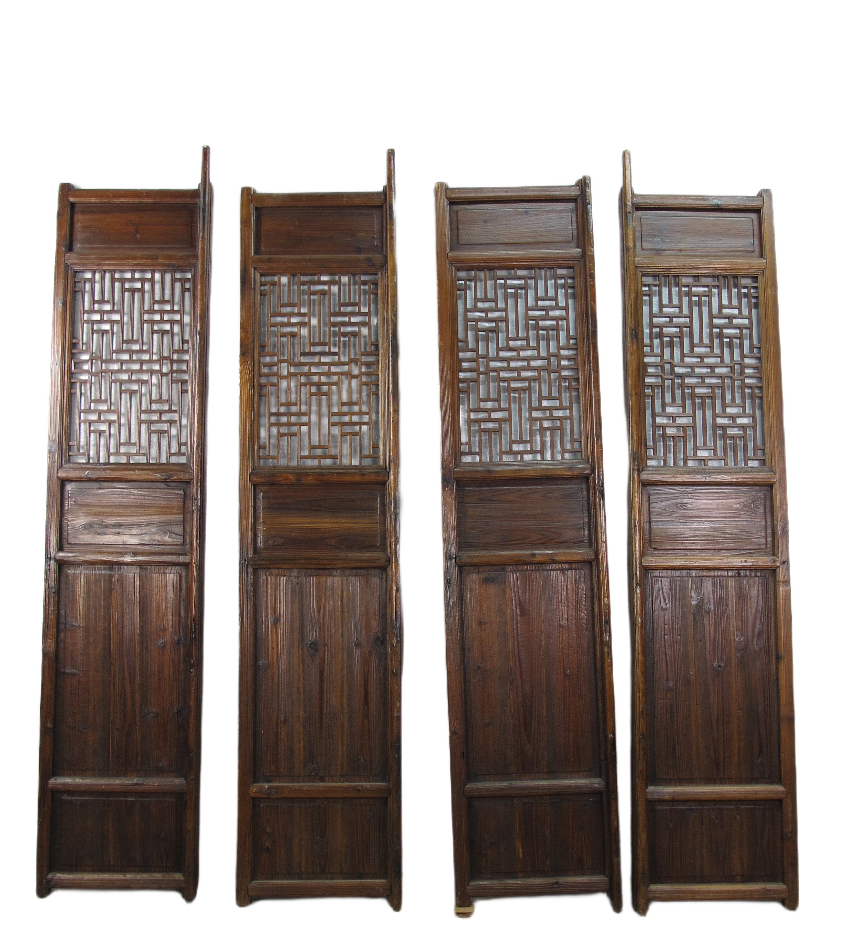 DYAG East Asian Classic Stained Wood Pivot Screen Door | Perigold