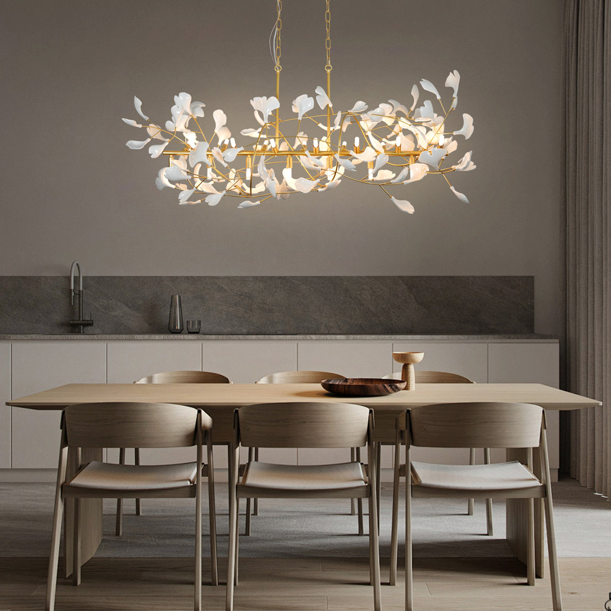 Rosdorf Park 21 - Lights Chandeliers Branch Chandelier With Ceramic ...