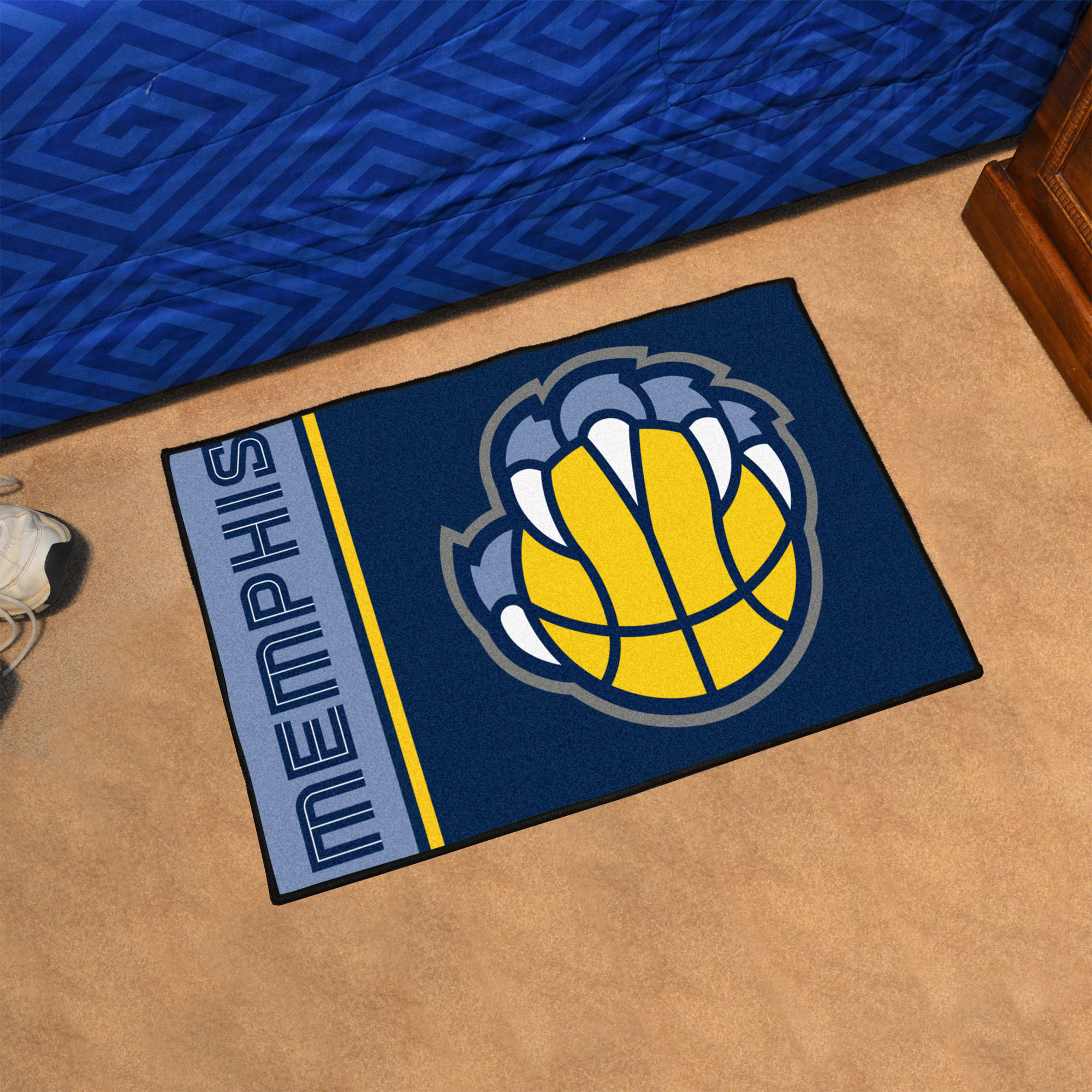FANMATS NBA Memphis Grizzlies Starter 30" x 19" Non-Slip Indoor Only ...