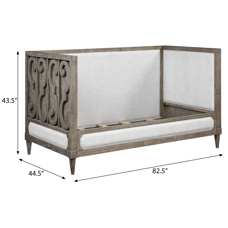One Allium Way® Lewisetta Upholstered Daybed | Wayfair