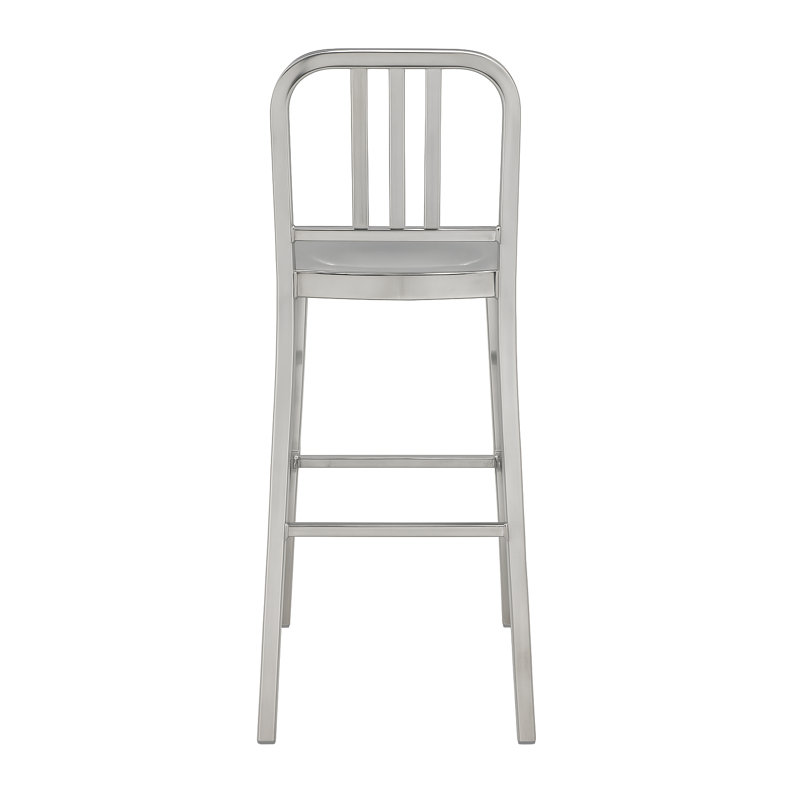 Orren Ellis Angus Stainless Steel Counter Stool | Wayfair