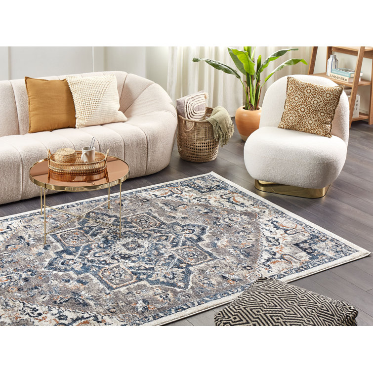 Latitude Vive Cartina Oriental Machine Woven Area Rug | Wayfair.co.uk