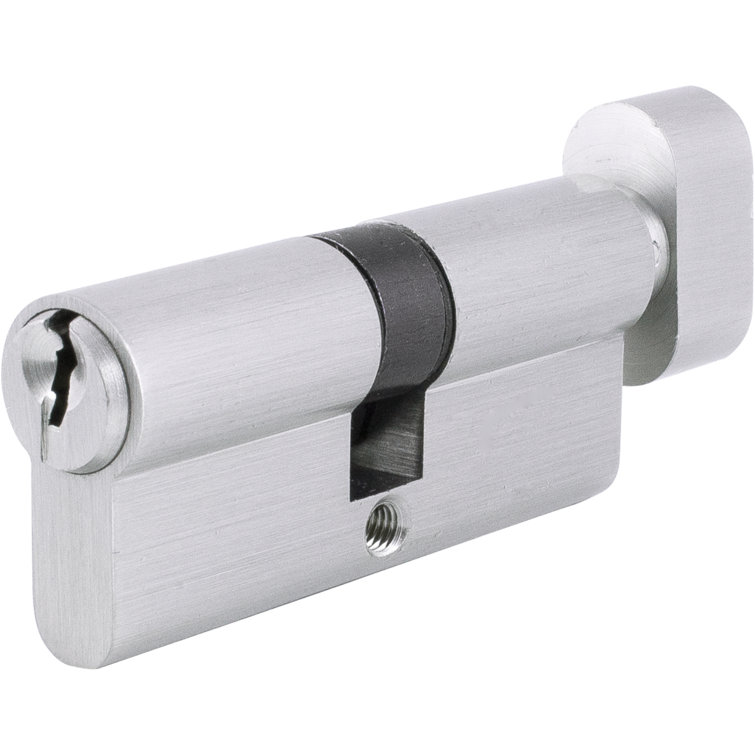 Symple Stuff Amario Cyl Key&Oval Turn Euro Cyl 35/35Mm | Wayfair.co.uk