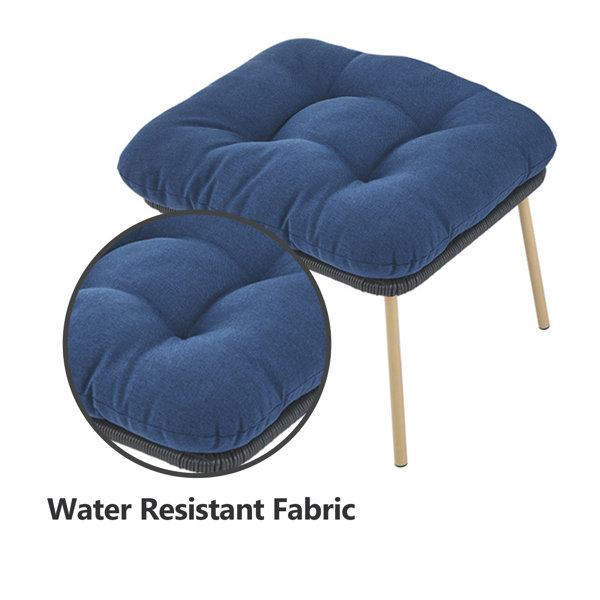 Dakota Fields Baja Swing Chair Hammock with Cushion and Ottoman ...