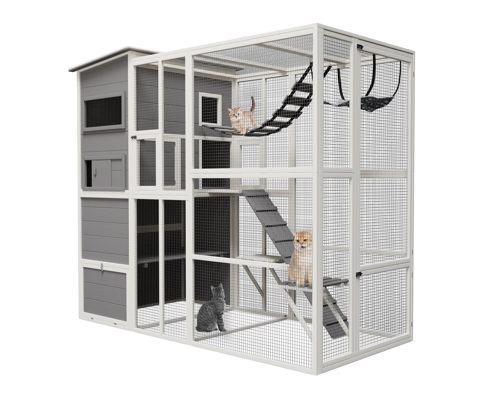 Tucker Murphy Pet™ Tucker Murphy Pet Large Catio Outdoor Cat Enclosure ...