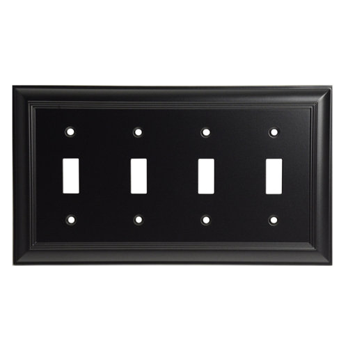 Black Switch Plates You'll Love | Wayfair