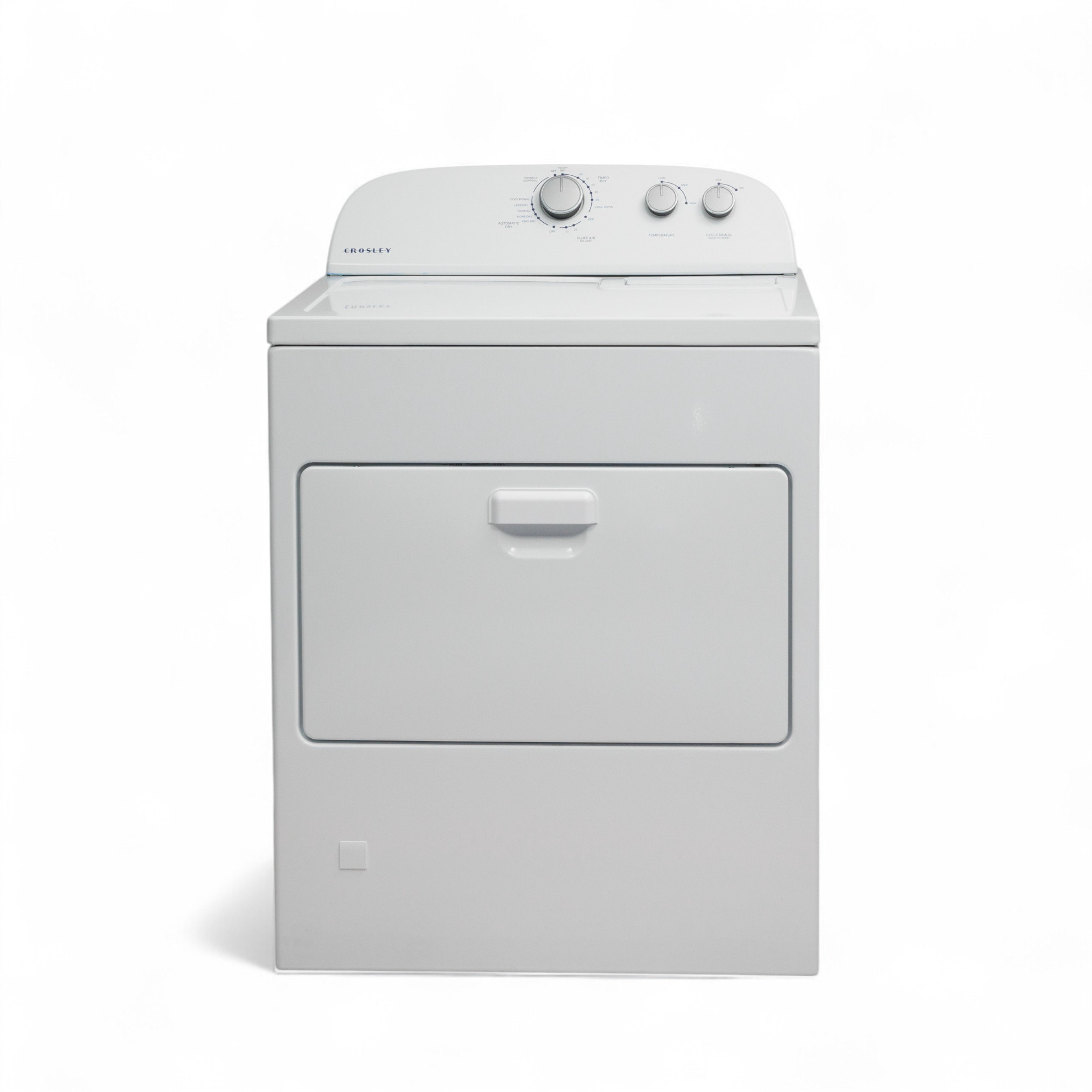 Crosley Appliances 7 Cu. Ft. Vented Front Load Electric Dryer In White ...
