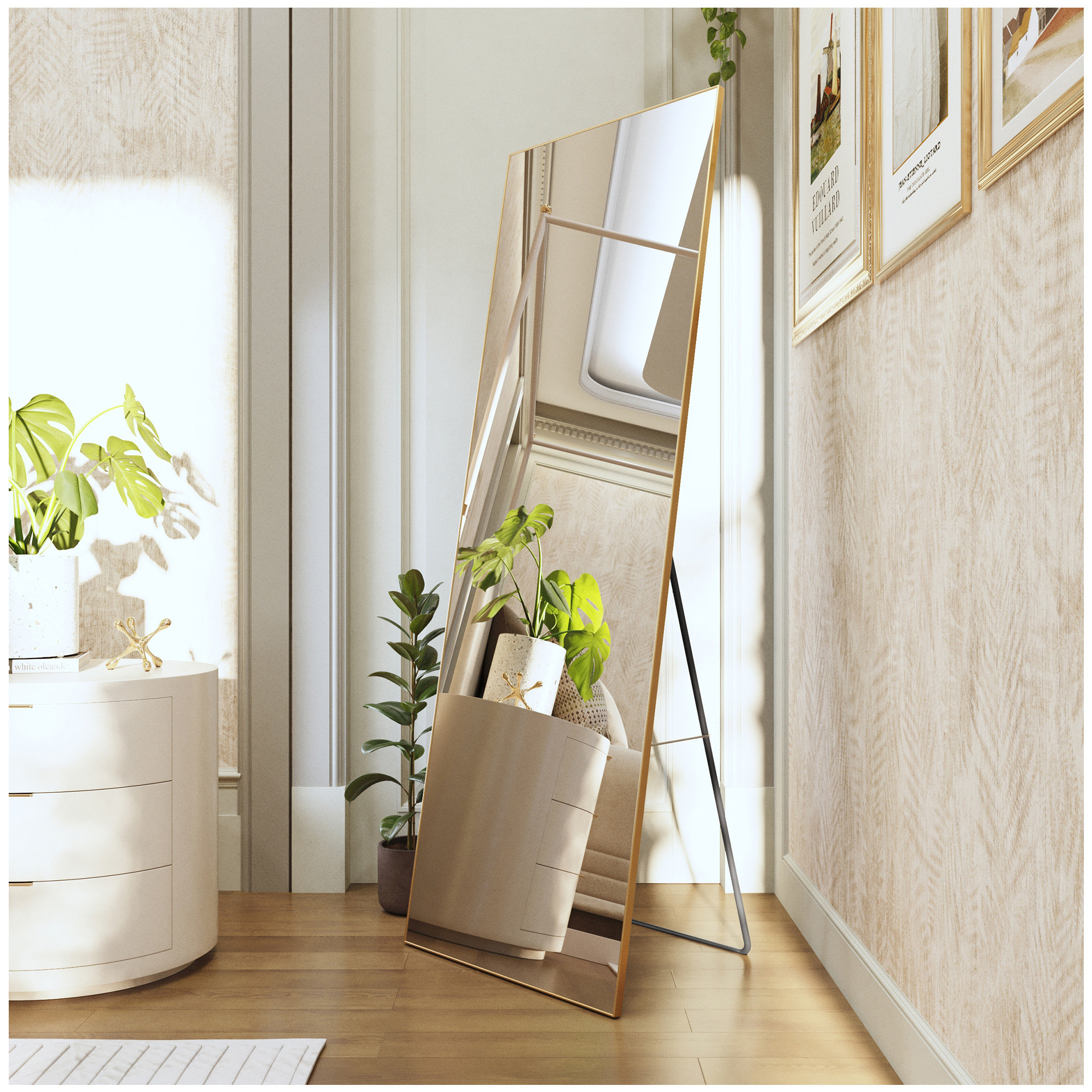 Vinura Floor Mirror | Wayfair