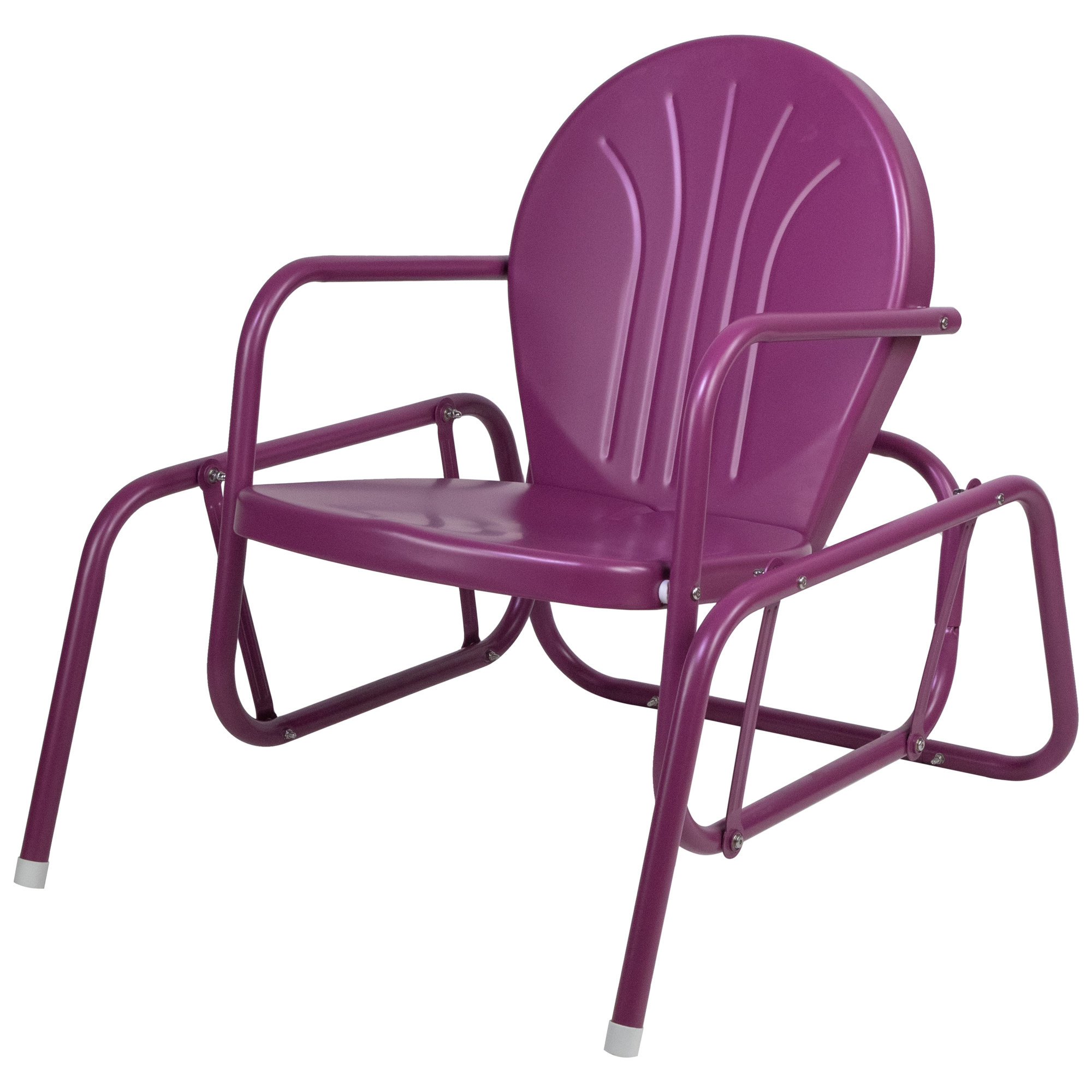 Northlight Seasonal Metal Outdoor Glider | Wayfair