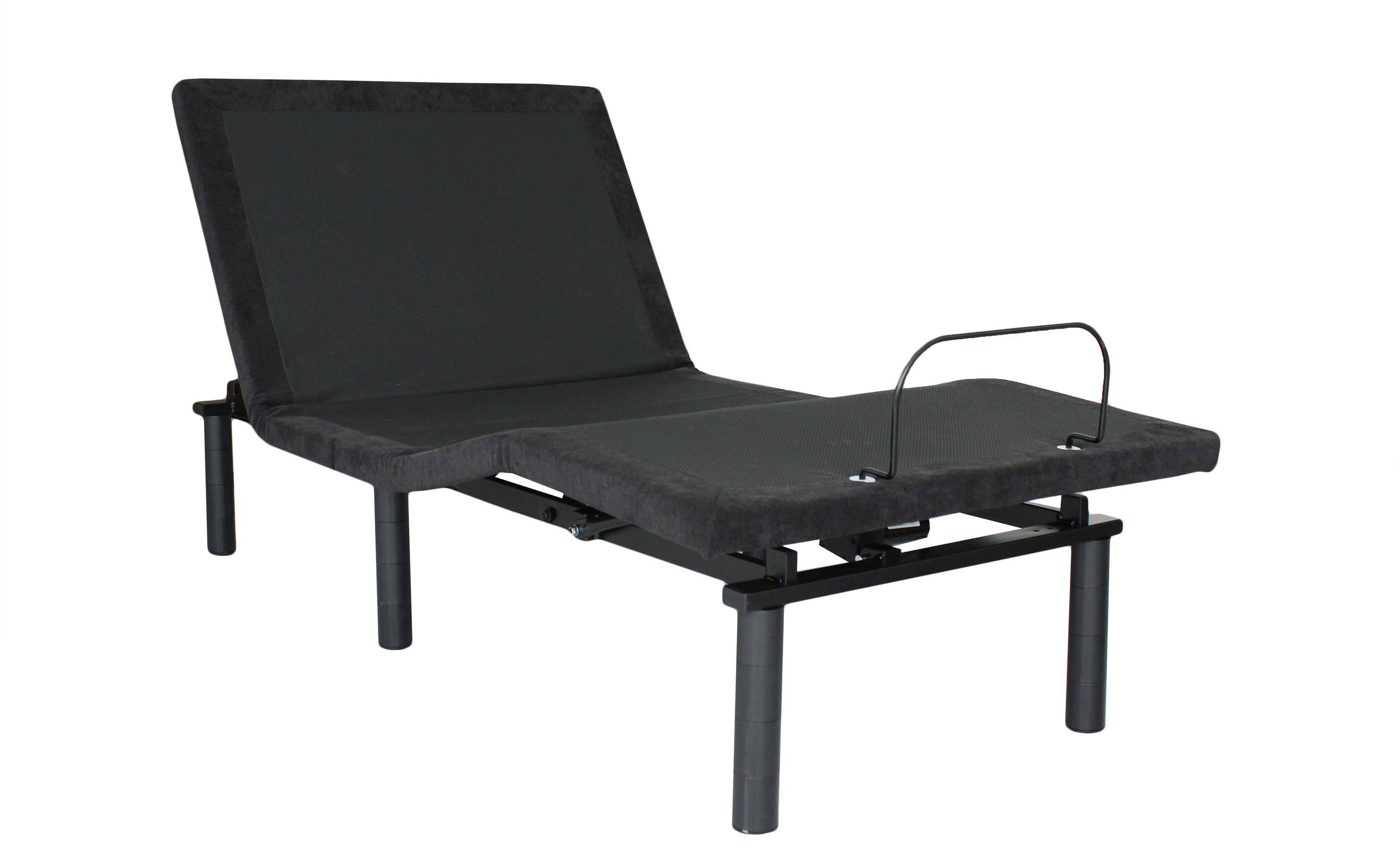Latitude Run® Adjustable Bed Base Electric Bed Frame With Remote ...