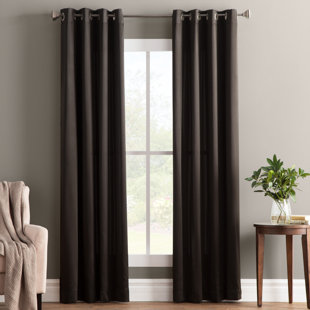 Black Curtains & Drapes You'll Love | Wayfair