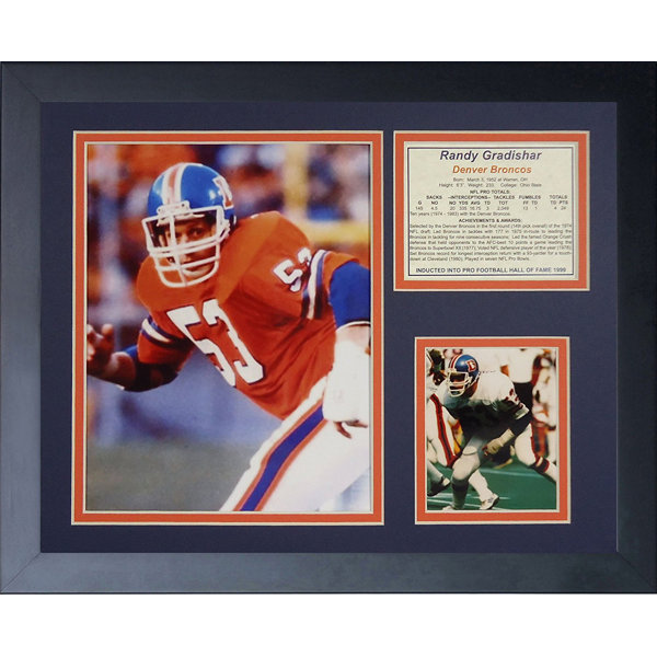 Legends Never Die Randy Gradishar Framed Memorabilia | Wayfair