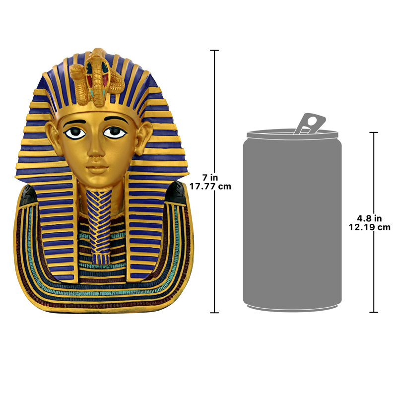 Design Toscano Golden Shroud Egyptian King Tut Bust & Reviews | Wayfair