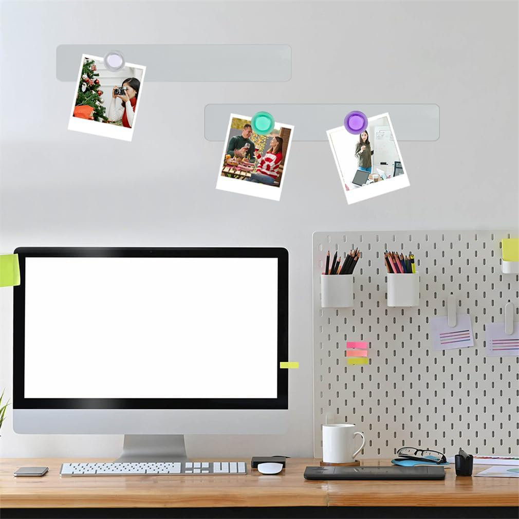 Latitude Run® Magnetic Board For Wall Withmagnets 6PCS Magnet Bulletin ...