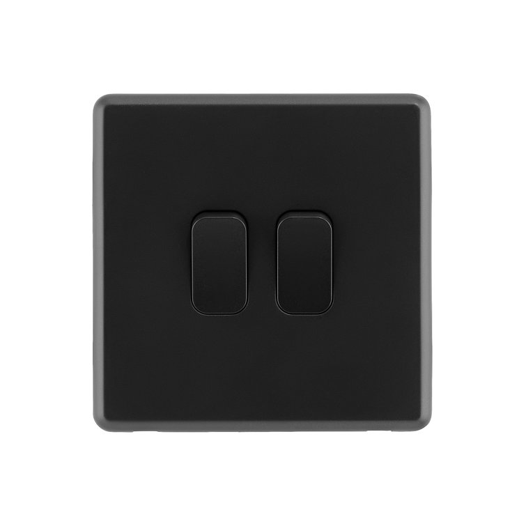 Symple Stuff Achol 2G 2W Light Switch | Wayfair.co.uk