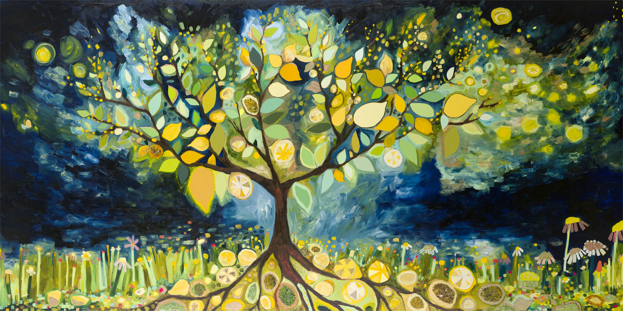 Ebern Designs Lemon Tree Landscape by Eli Halpin - Print & Reviews ...