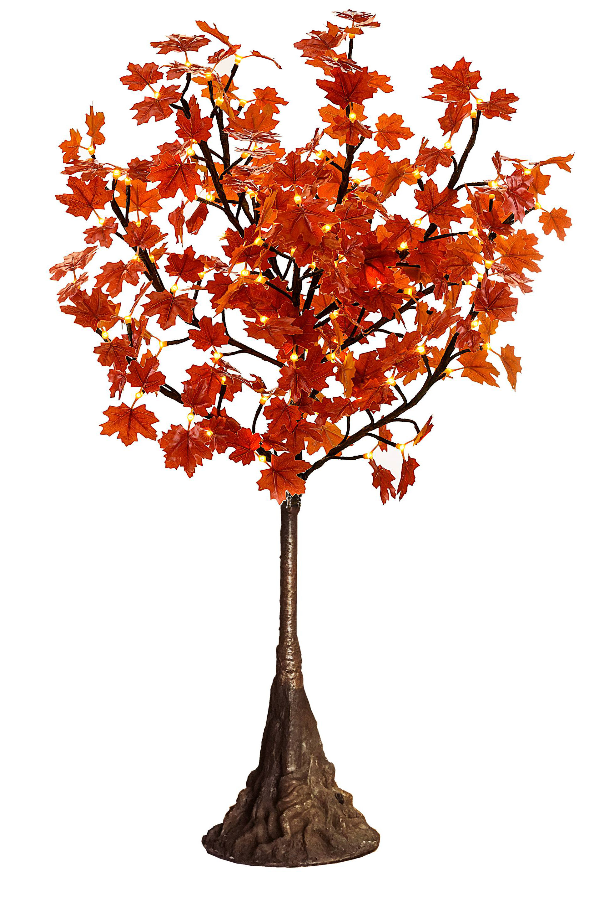 The Holiday Aisle® Maple Lighted Tree | Wayfair