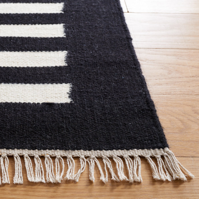 AllModern Delfino Flatweave Striped Rug & Reviews | Wayfair